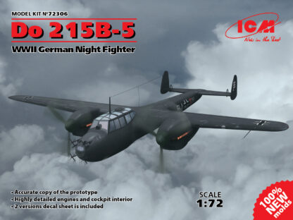 ICM 1/72 Do 215B-5 WWII German Night Fighter – Raiden Hobbies